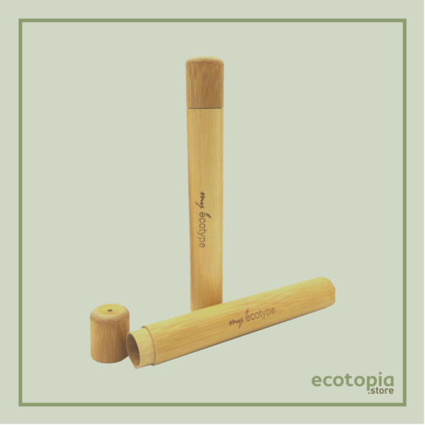 Bamboo Travel Case for Toothbrush - ECOTOPIA Store